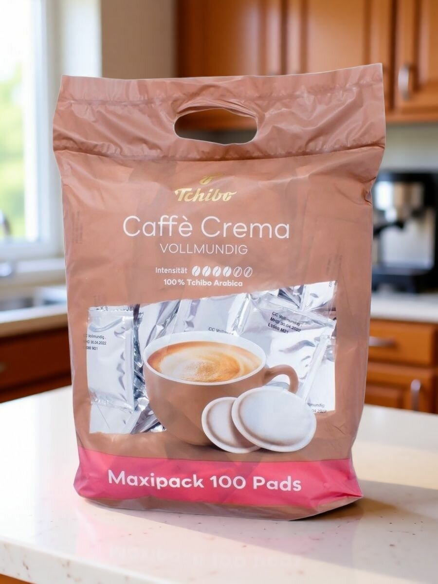 Кофе (стандарт Senseo) в чалдах Tchibo Caffè Crema 100 порций