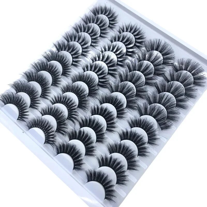 20 пар 3D накладных ресниц AMSDCN 20Pairs-F068