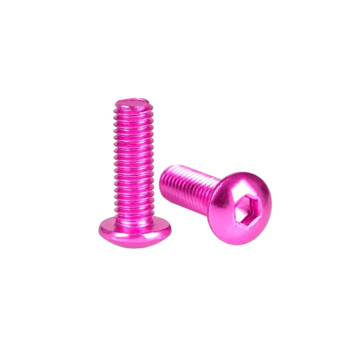 Розовые алюминиевые винты Rose Red M3-M6