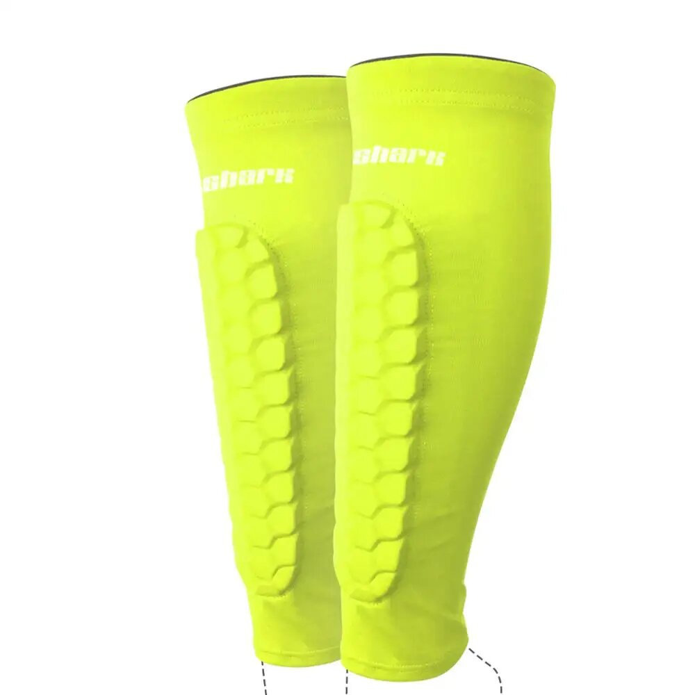 (XS-XL) 1 пара футбольных щитков для голени для взрослых и детей, защита для Зеленый, M, Green