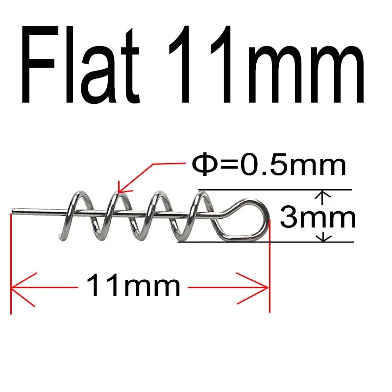 Пружинный замок Facifa Flat 3-11mm