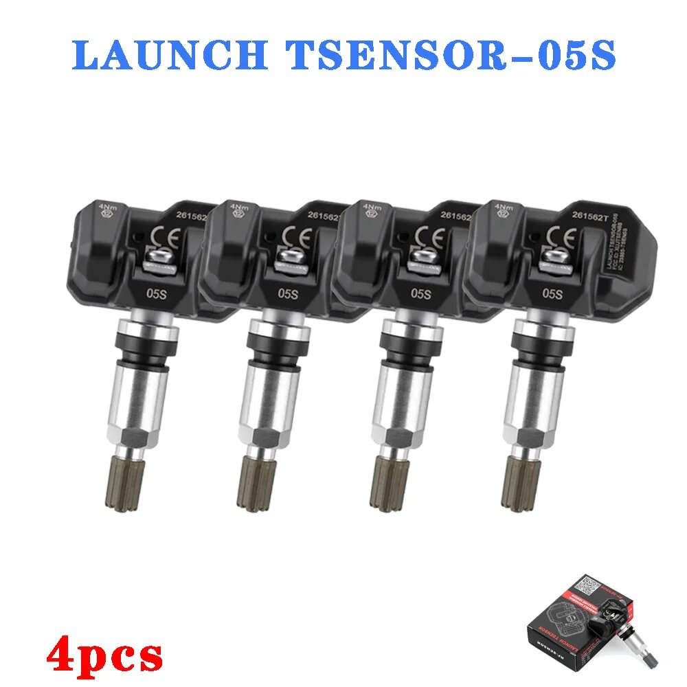 Датчики TPMS LAUNCH TSENSOR-05S, 4 шт.