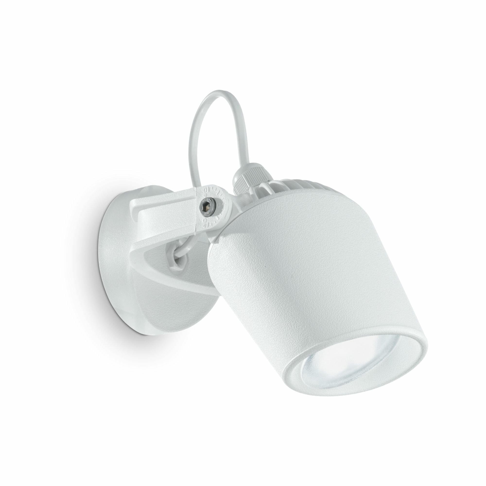 Светильник уличный настенный ideal lux Elio AP1 макс.1х6Вт IP66 GU10 230В Белый Смола Лампа в комплекте 096483.