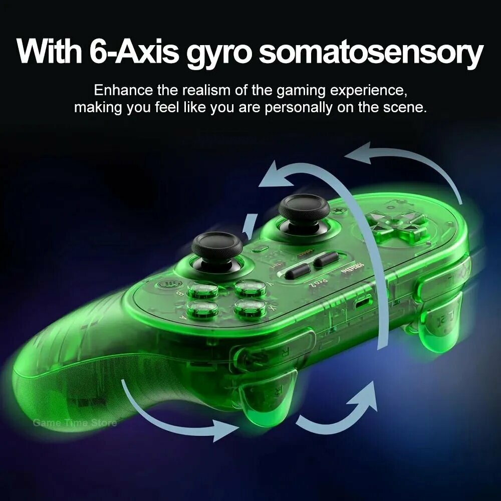 8Bitdo Pro 2 Bluetooth Игровой контроллер для Nintendo Switch PC Steam Android iOS с эффектом Холла — фото 1