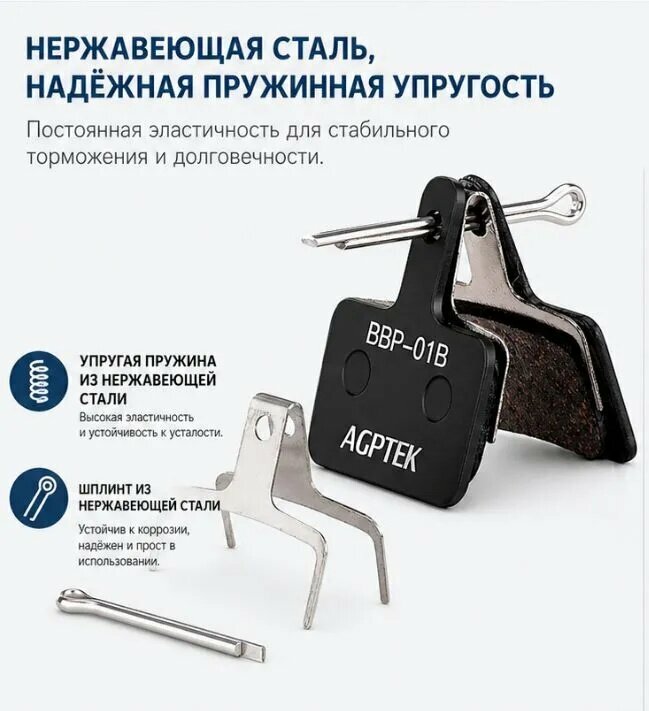 Тормозные колодки для дисковых велосипедов