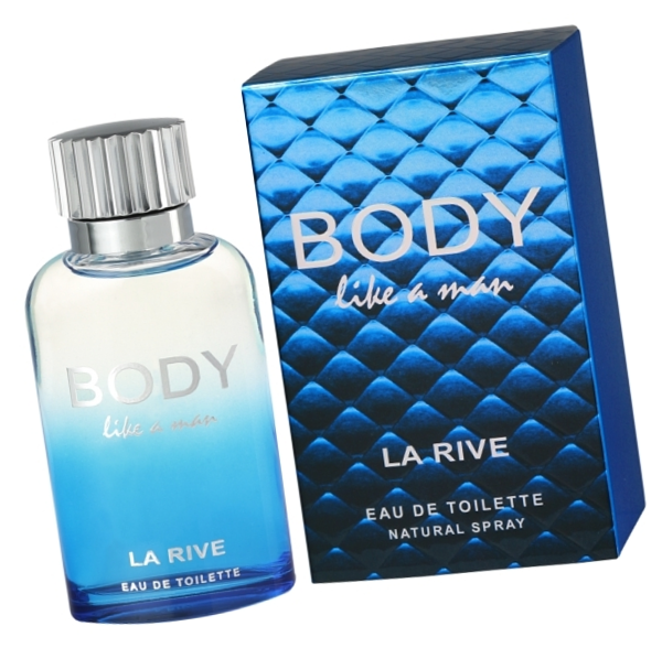 Ла Риве Боди Лайк Э Мэн - мужская туалетная вода 90 мл, La Rive Body Like A Man