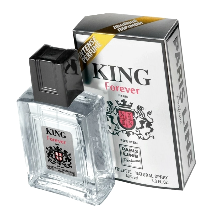 Туалетная вода Paris Line Parfums King Forever мужская 100 мл - Пари Лайн Кинг Форевер