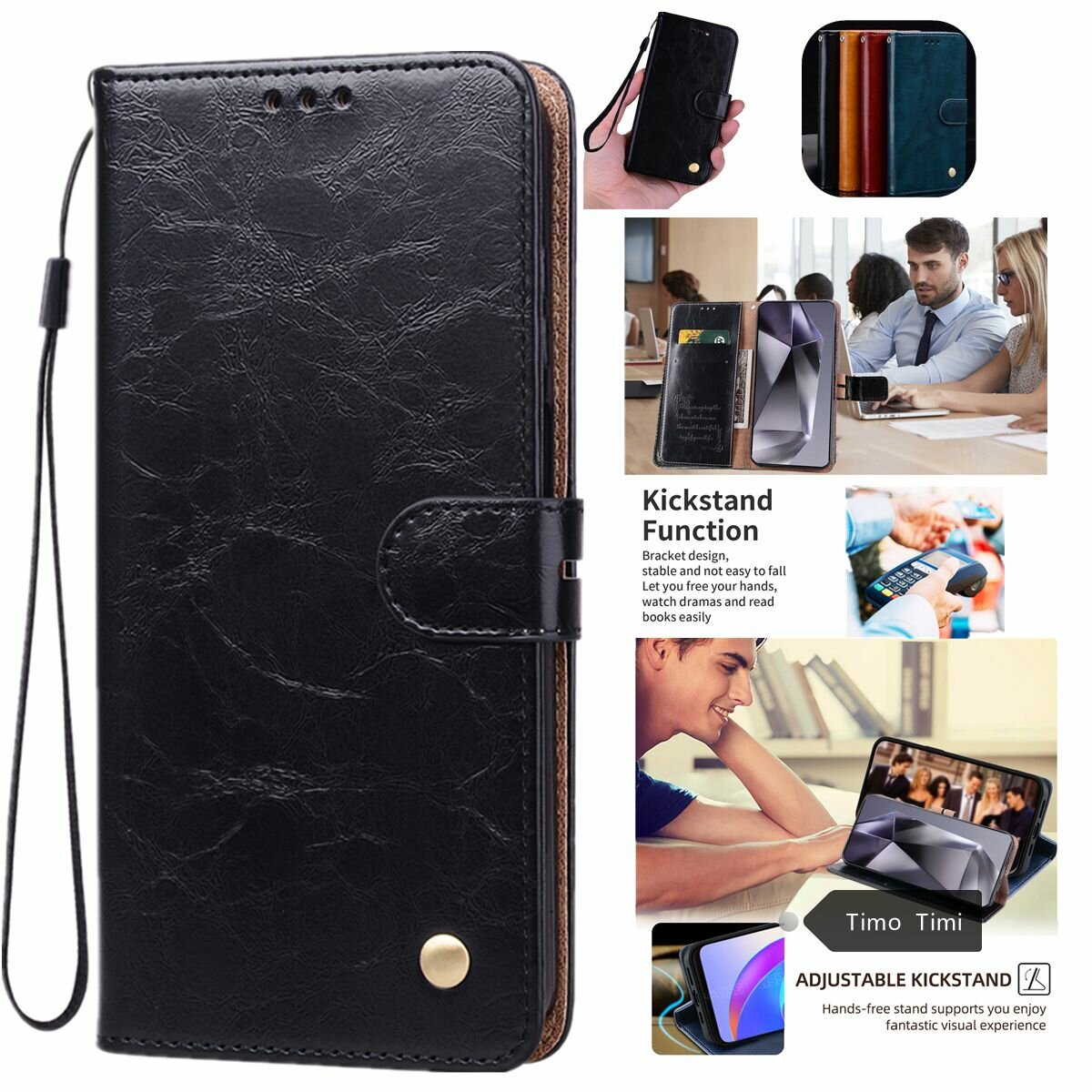 Для Чехол книжка Motorola Moto G86 5G/Motorola Moto G86 Power 5G/ Moto G100 Pro с защитный, противоударный, c хлястиком и отделением под карты , с функцией подставки защитный чехол-книжка противоударный чехол с подставкой чехол-книжка с отд
