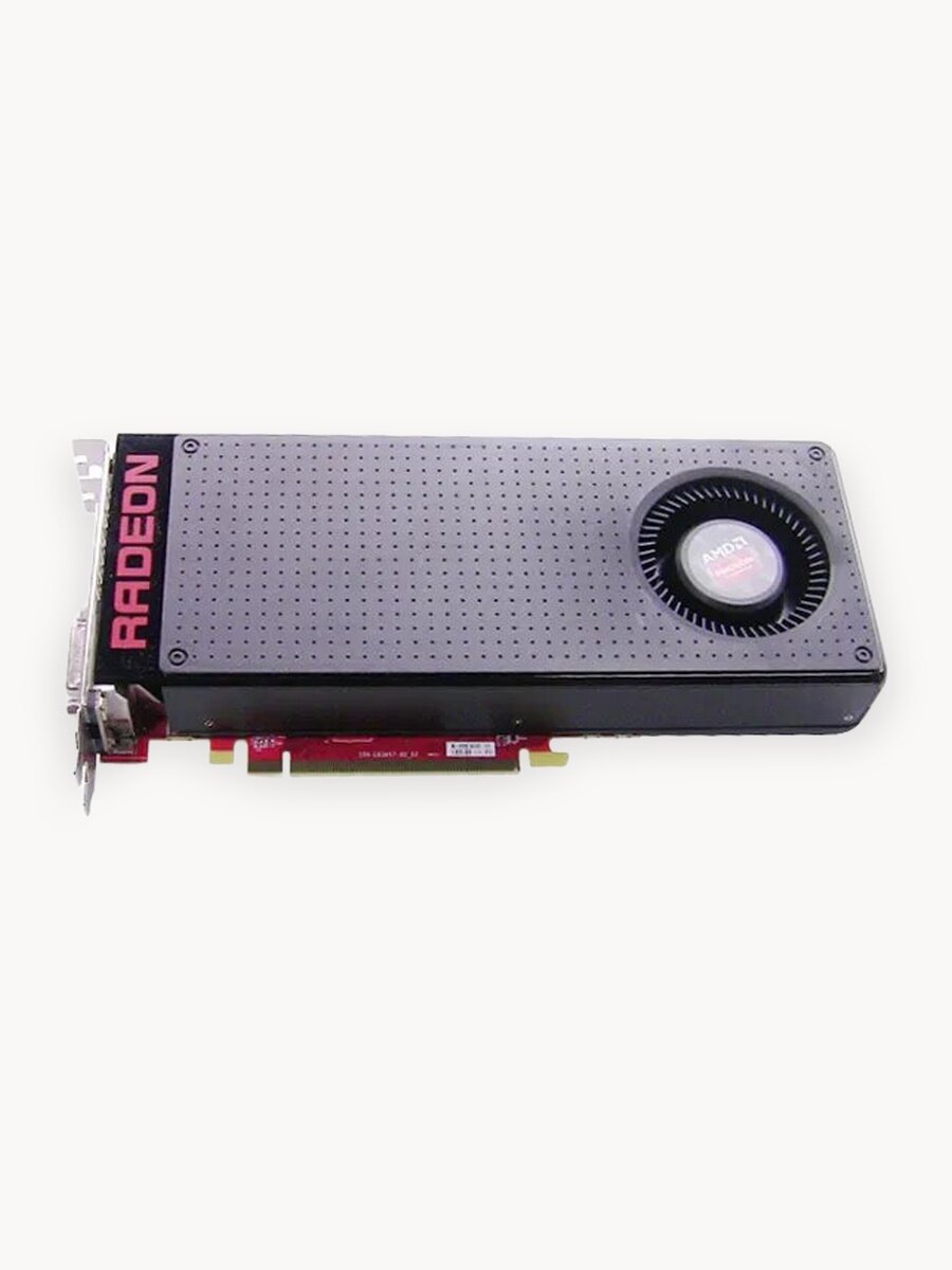 Видеокарта Dell YX6VC AMD Radeon R9 370 4GB GDDR5, интерфейсы HDMI, DisplayPort, DVI