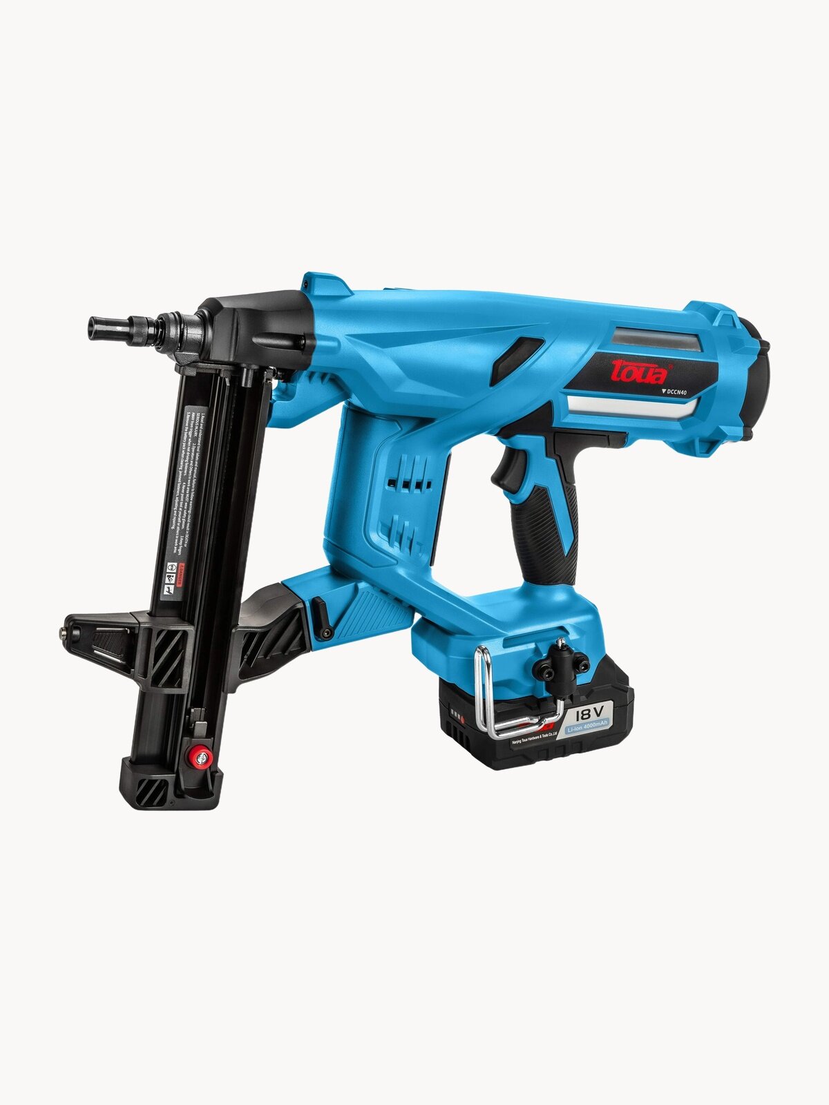 Аккумуляторный монтажный пистолет TOUA DCCN40 монтаж к поверхностям из бетона, металла и кирпича