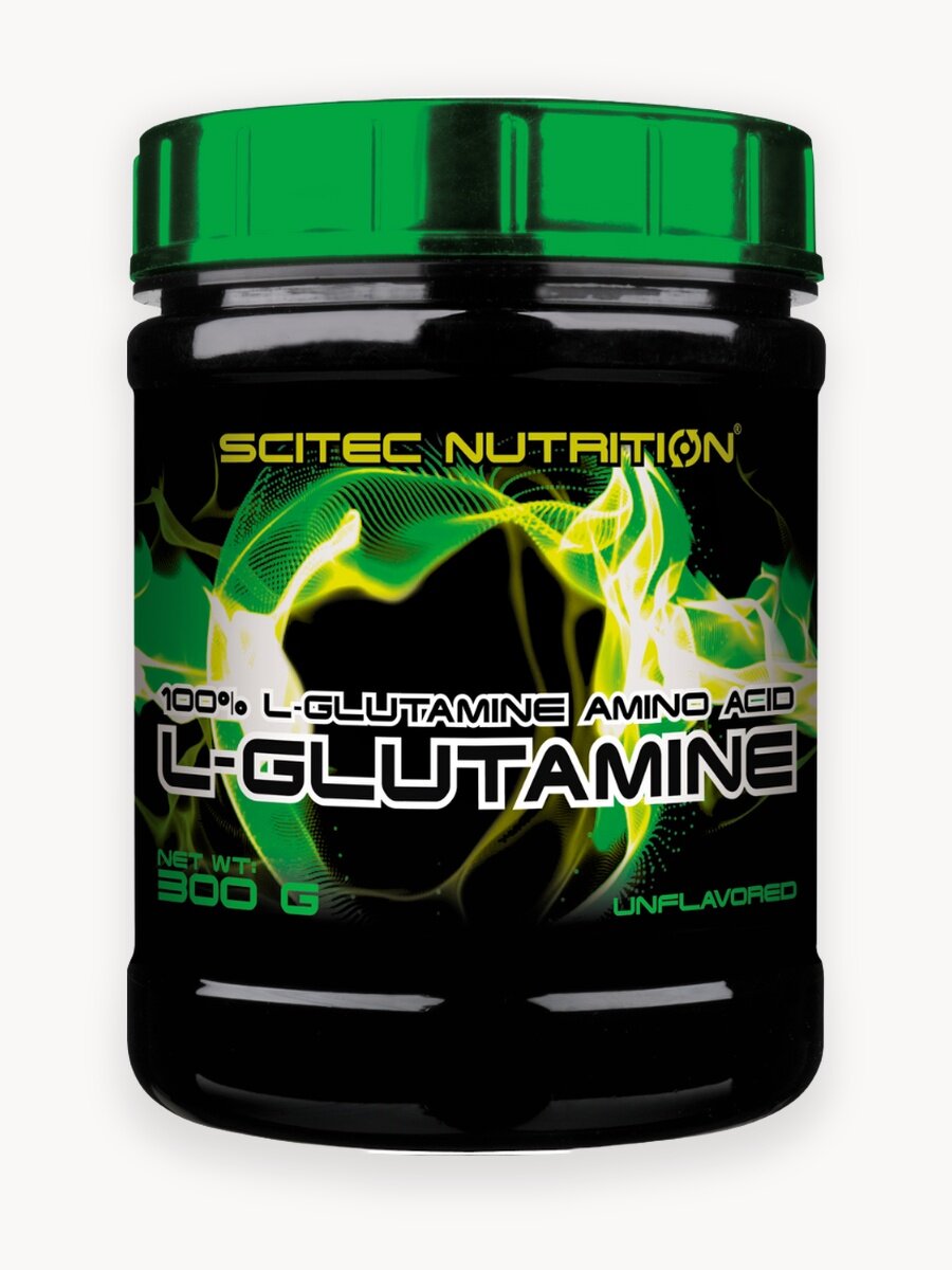 Глютамин, Scitec Nutrition "L- Glutamine", без вкуса, 300 гр.