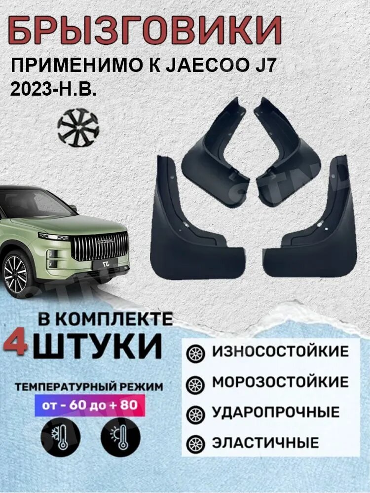 STND Подкрылки, 4 шт.