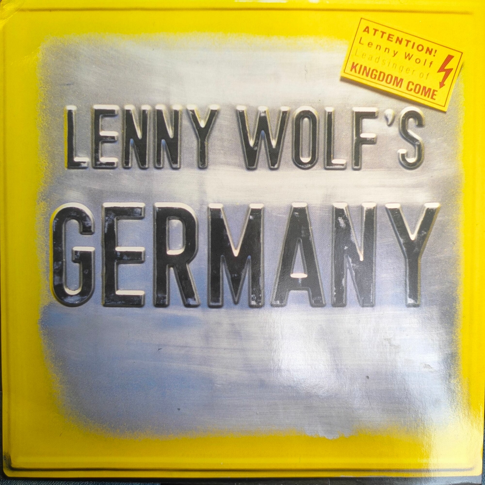 Виниловая пластинка Lenny Wolf's Germany (Kingdom Come) - Same (Германия) LР BLUE