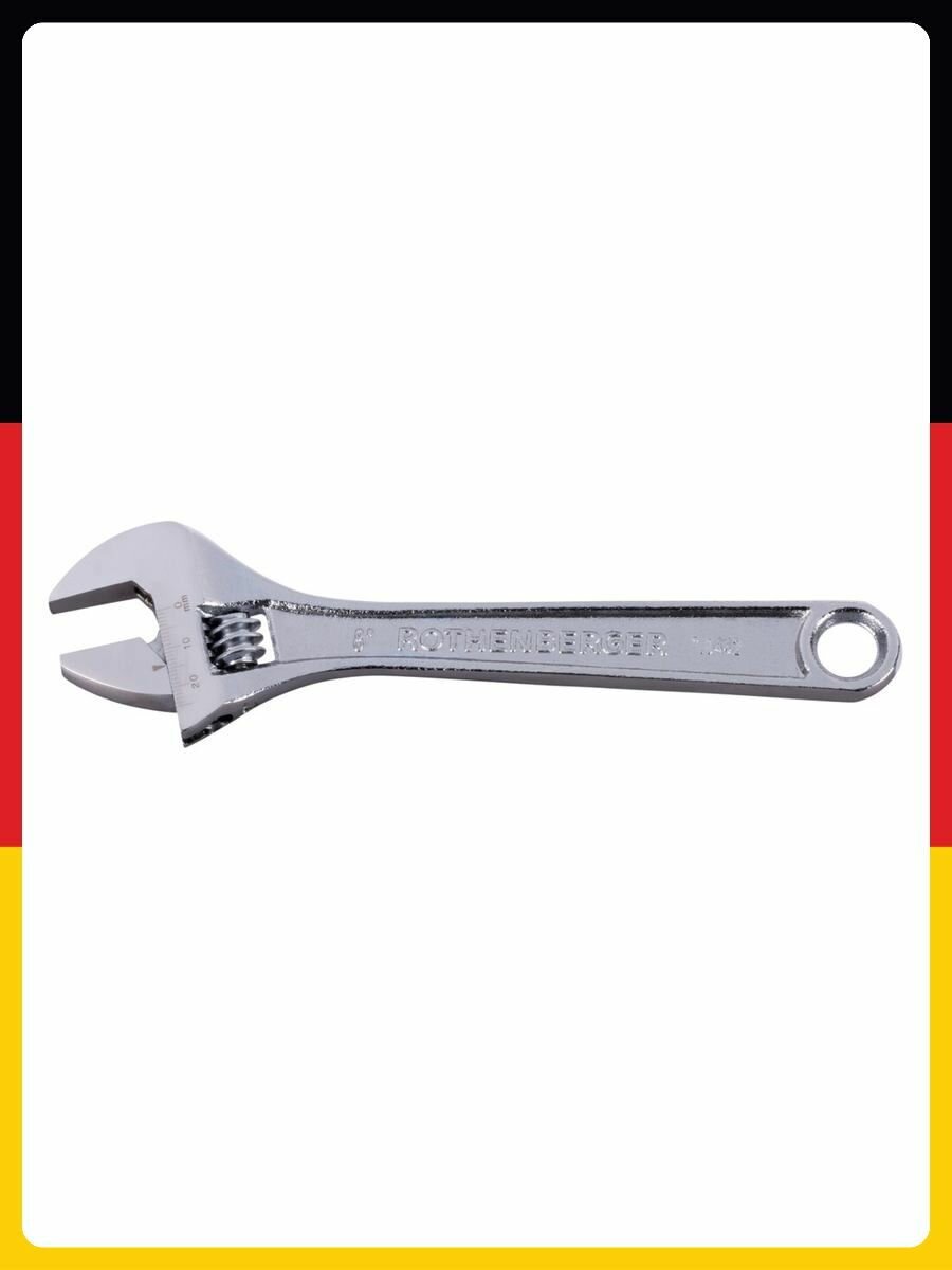 Разводной ключ Rothenberger 8', SW до 25 мм