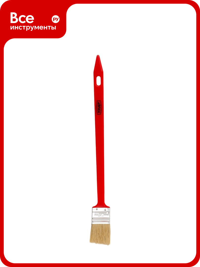 Радиаторная кисть №1.5/38 мм кедр 009-4415 23394