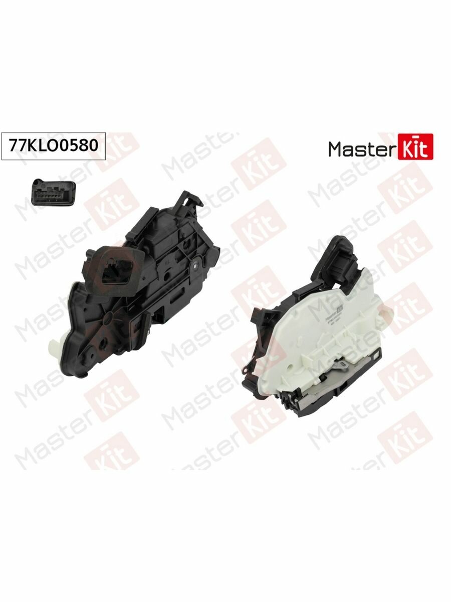 Замок передней двери левой MasterKit 77KLO0580 для SEAT Toledo, SKODA Octavia, Volkswagen Passat