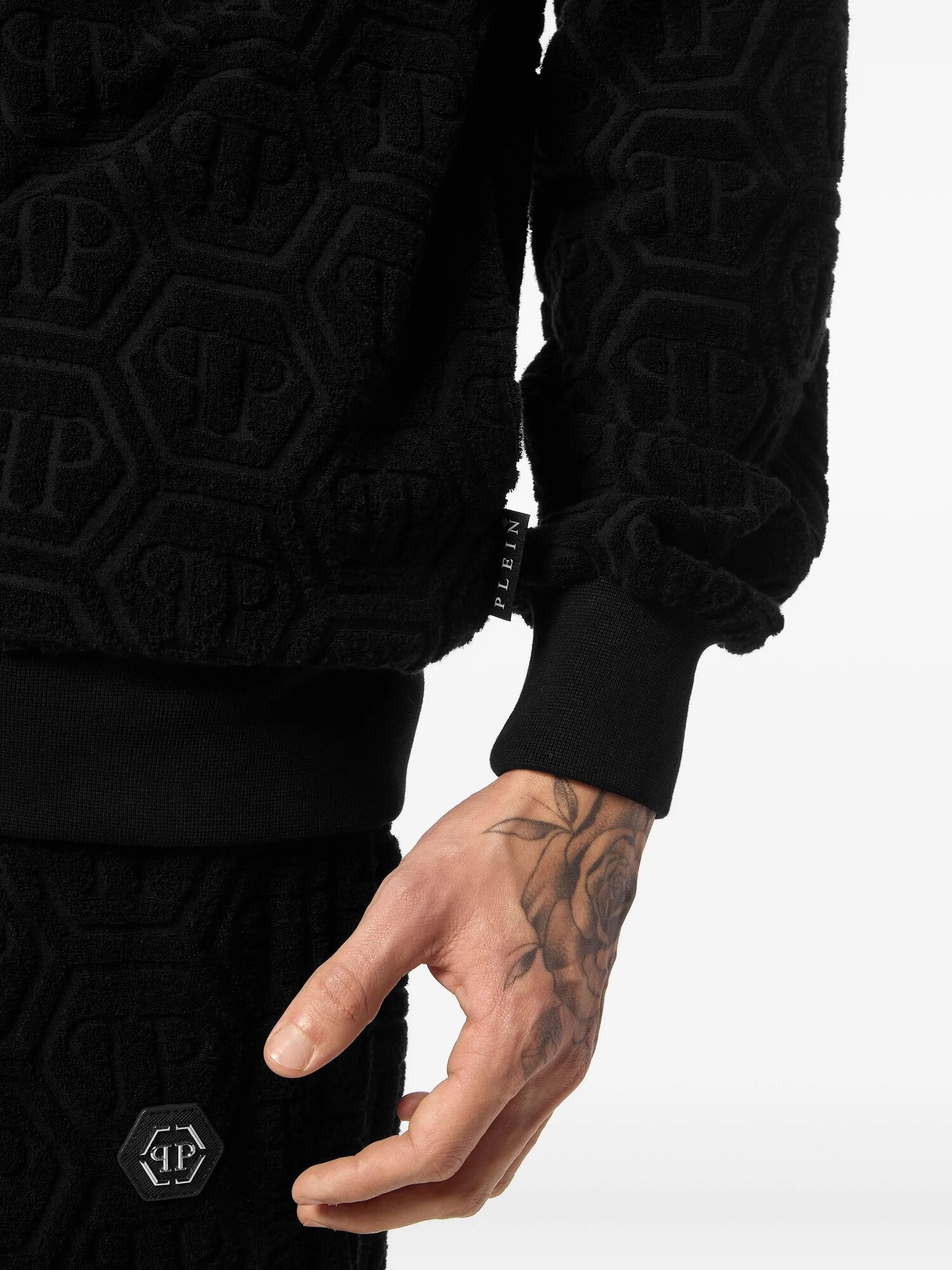 Куртка PHILIPP PLEIN, размер L, black/black — фото 1