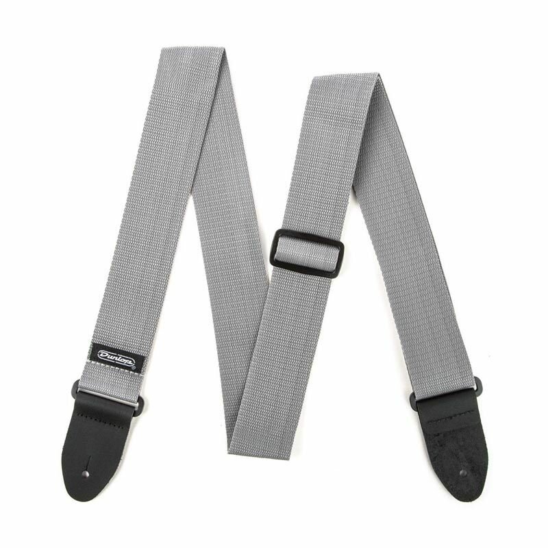 Гитарный ремень Dunlop D0701GY Poly Grey