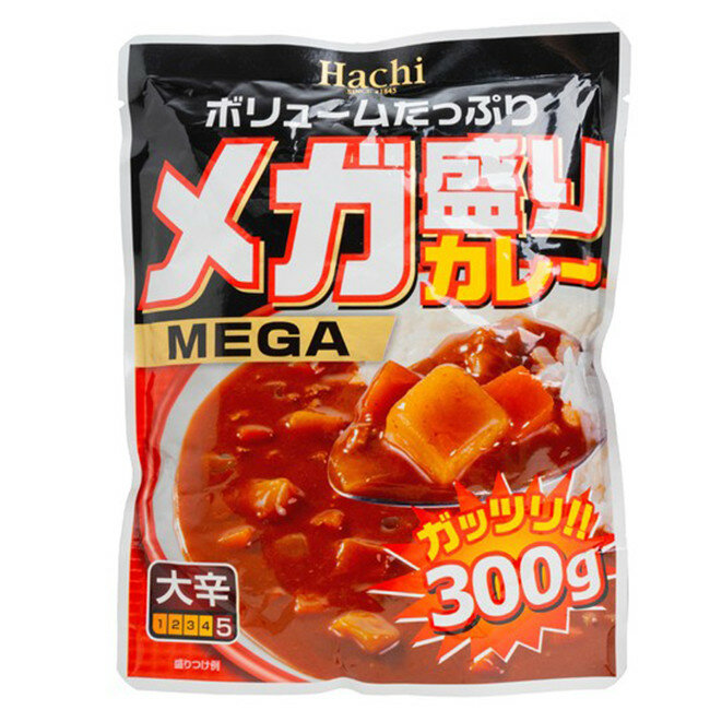 Соус "Готовый карри" Hachi мега острый вкус (мегапорция) 300 г, Япония