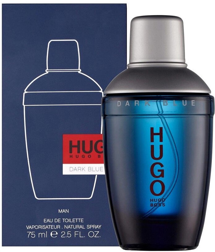 Hugo Boss Dark Blue 75 мл, Туалетная вода мужская