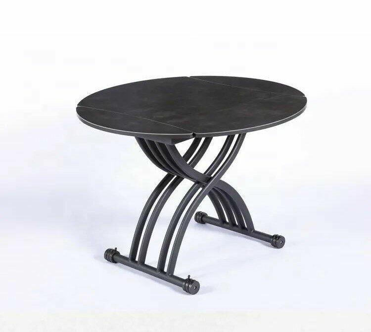 Стол-трансформер круглый В2420-3 керамика МДФ диаметр 105 см