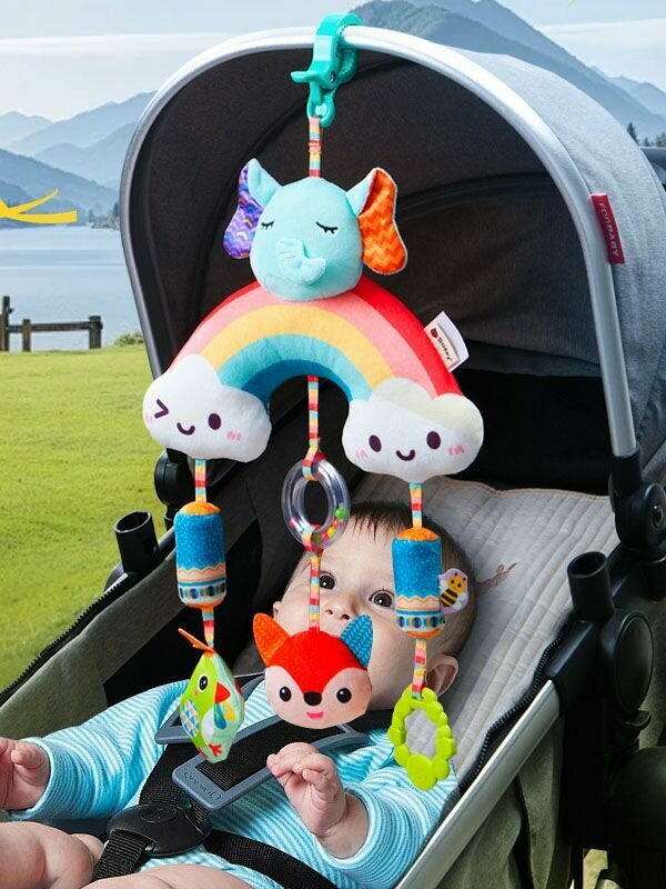 Кроватки, люльки и коляски для новорожденных от 0 лет. Мягкие игрушки, прорезыватели для зубов, погремушки