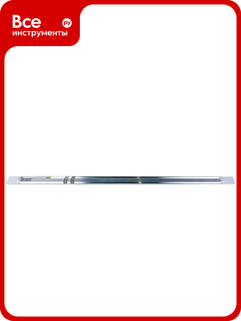 Светодиодный светильник Jazzway настенно-потолочный ДПО PPO-03 1200 AL 40Вт 4000К 180-240В/50Гц 5028838A, из алюминия