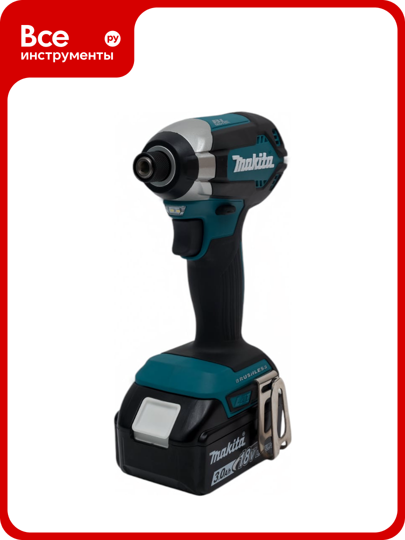 Ударный аккумуляторный шуруповерт Makita LXT 18В DTD153SF, для различных свинчивающих