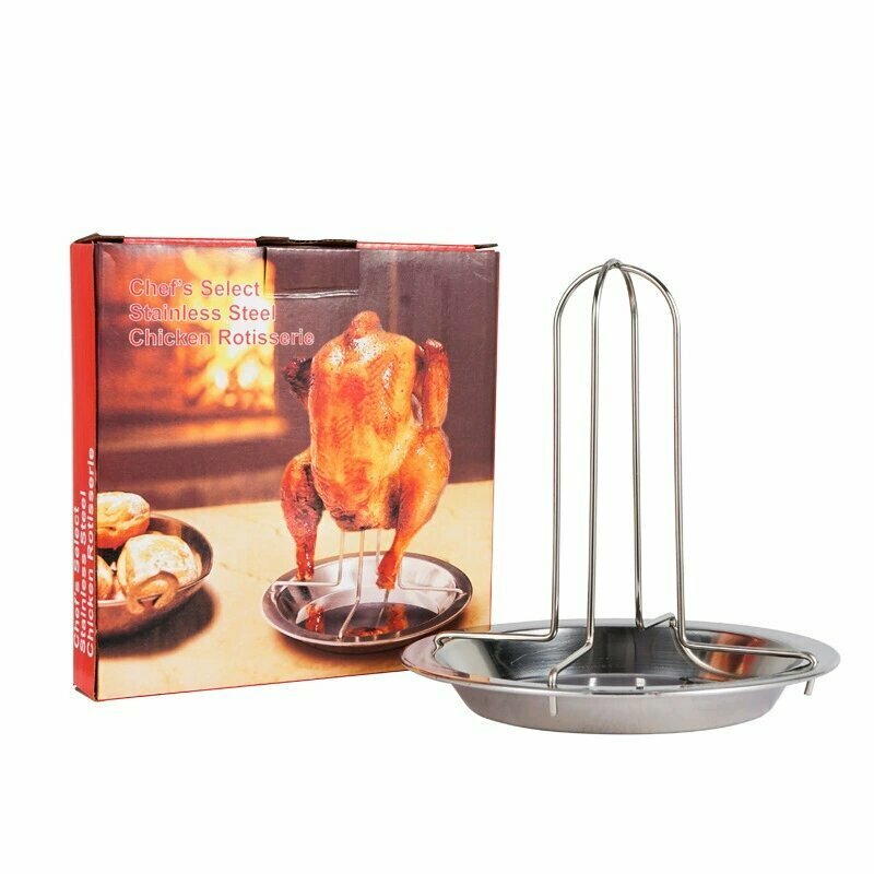 Открытый кемпинг утолщенная вилка для барбекю гриль курица гриль-гриль для выпечки из углеродистой стали