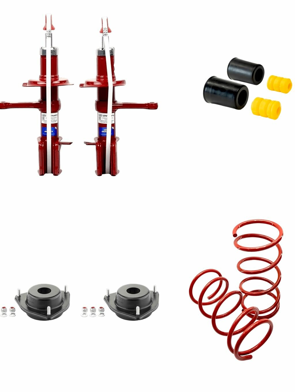 Передний комплект стоек Demfi -70 ваз 2111 "Премиум"- Артикул: BND-542656-041-2111 - Производитель: Россия