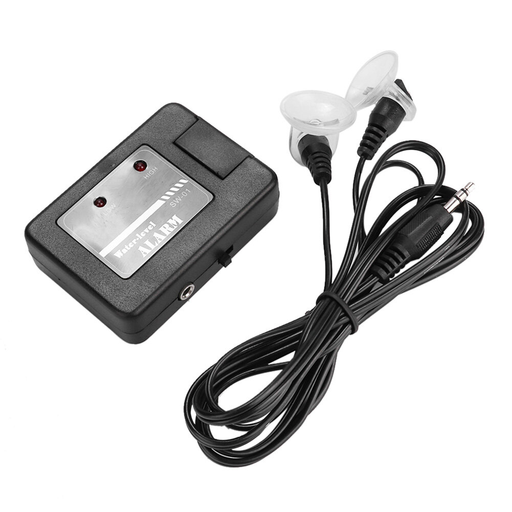 Аквариум аквариум резервуар для воды. Звук тревоги и легкая тревога - с доставкой батареи