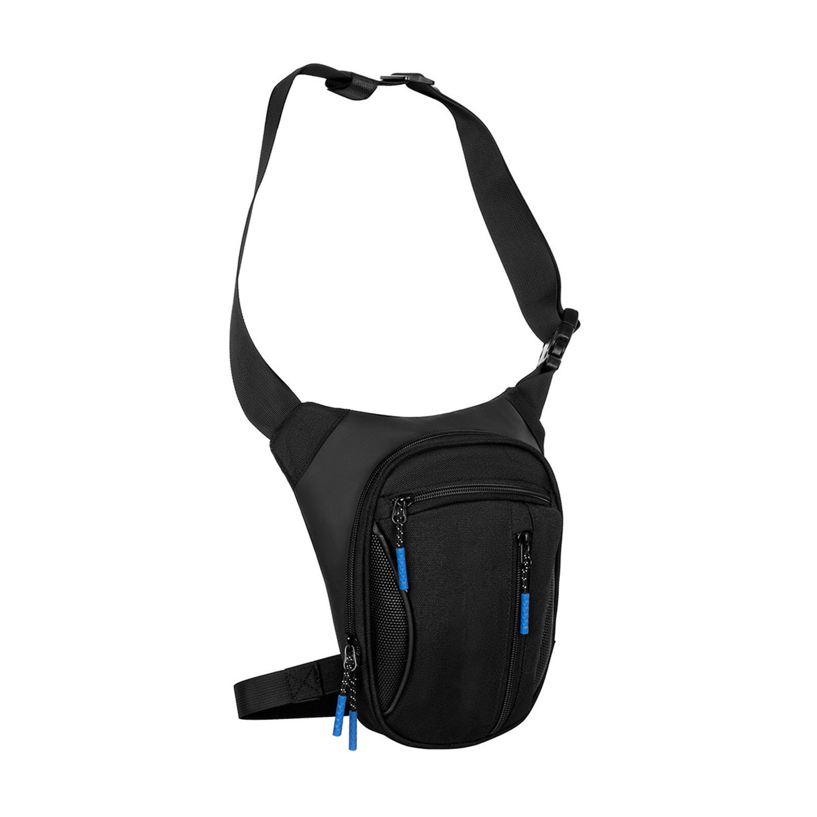 Мотоциклетная набедренная сумка, влагозащищенная, большая вместимость, многофункциональная, для езды, аксессуары, набедренная сумка, черная, 25*25*10