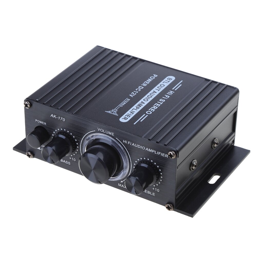 Усилитель Мощности 20 Вт + 20 Вт Домашний Стерео Hi-Fi Стерео Цифровой 2-Канальный Интегрированный Пассивный Усилитель Динамика