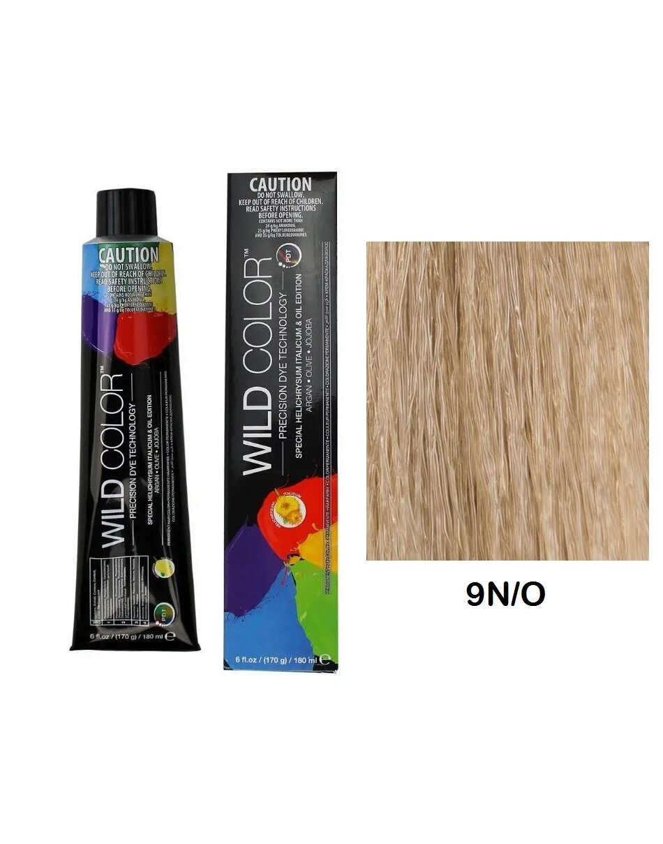 Wild Color Стойкая краска для волос 180 мл - Wild Color 9N/O Очень светлый блонд