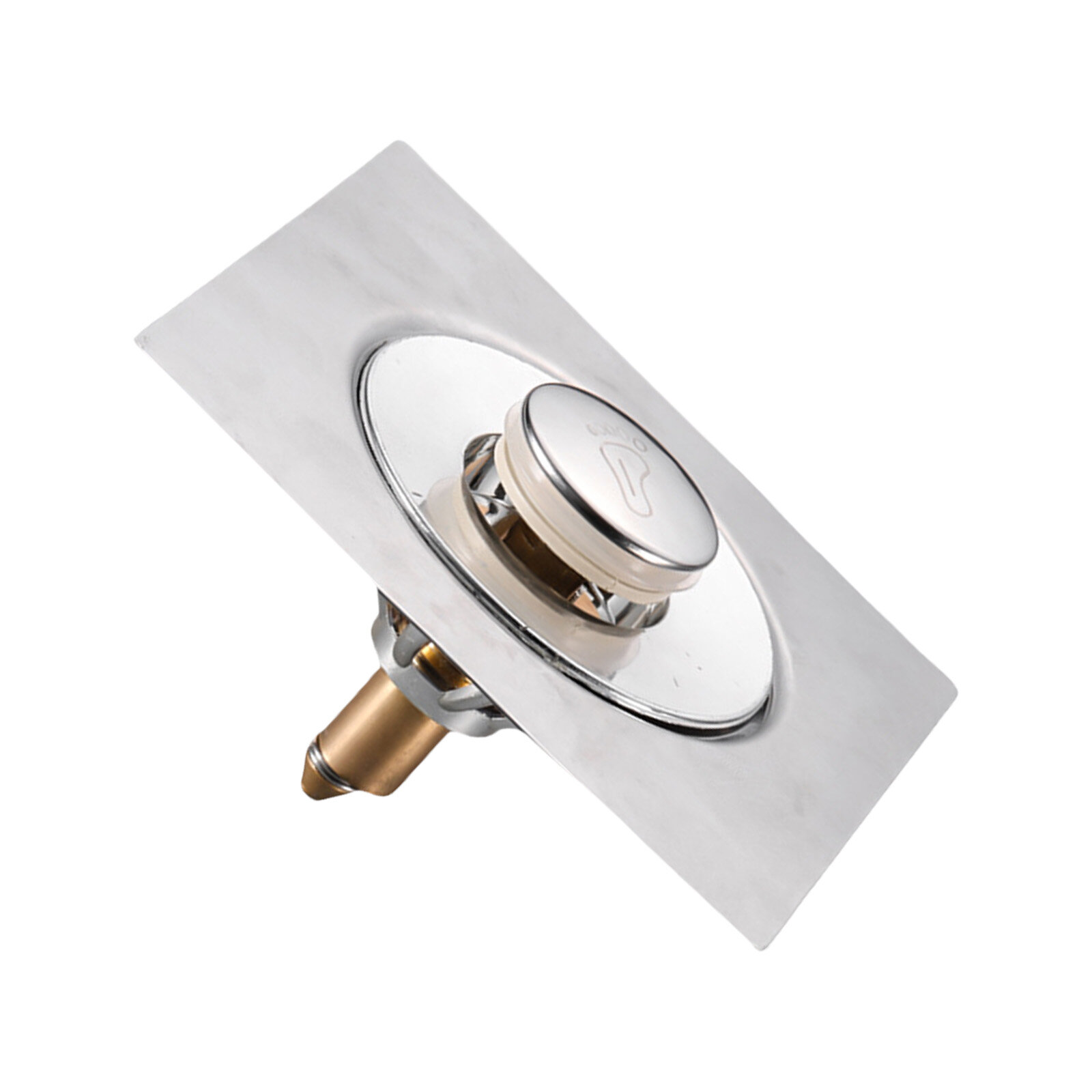 Сетка для быстрого слива воды и улавливания волос в душевой комнате квадратная