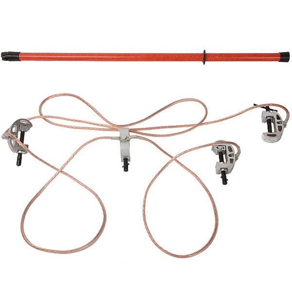 Заземление ЗПП-15 Д переносное 16мм2 для распределительных устройств до 15кВ