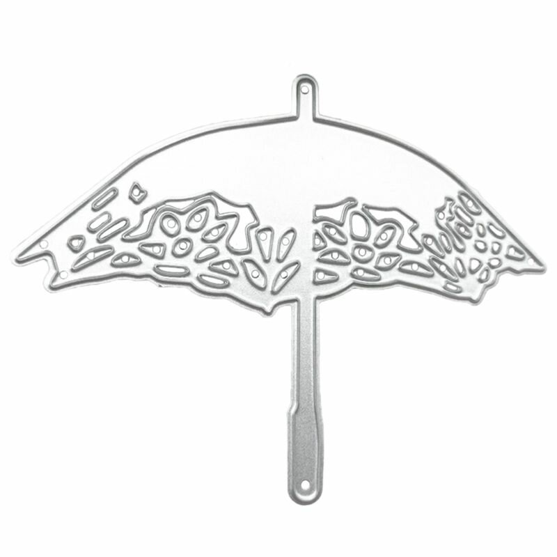 (1 комплект) Вырубка для декупажа/скрапбукинга Зонт