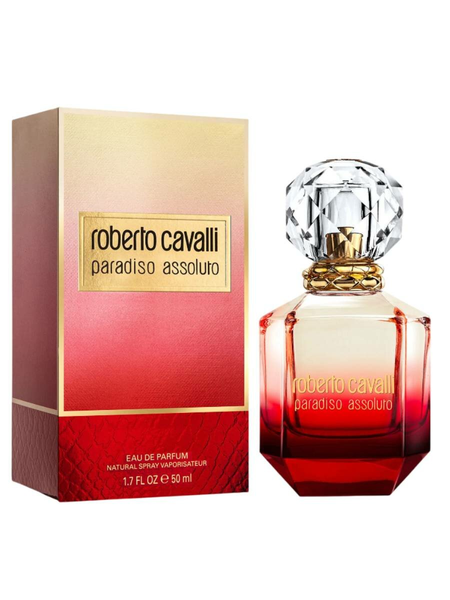 Парфюмированная вода Женская Roberto Cavalli Paradiso Assoluto (edp) 50мл