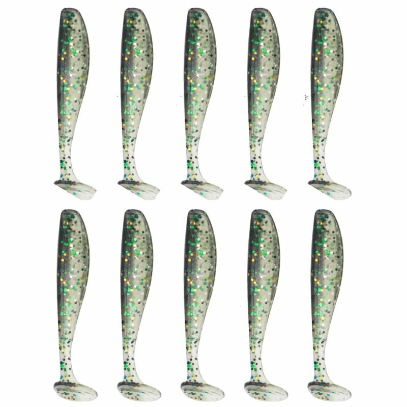 10 шт. Свимбейт черви для рыбалки