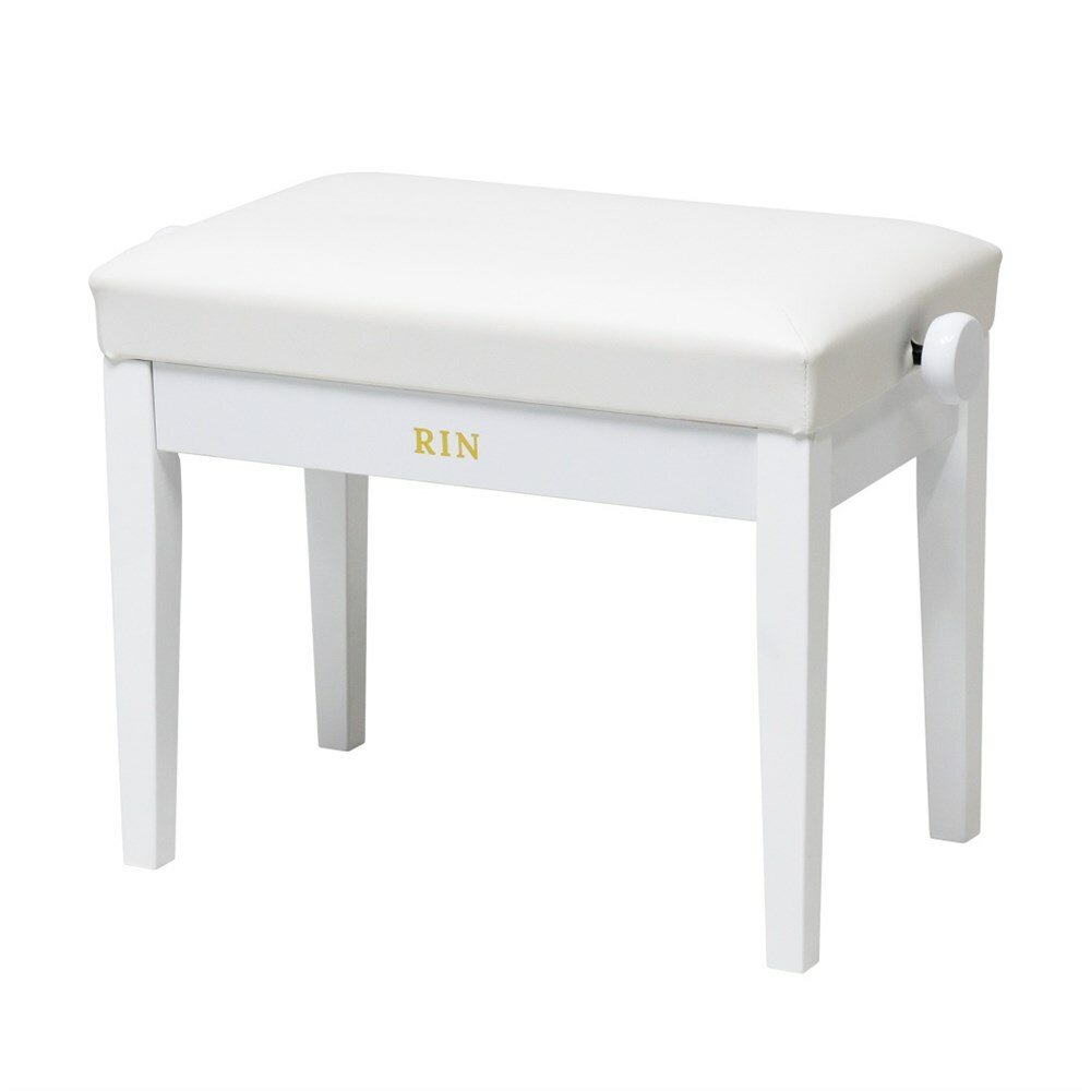 Rin LB-11WHG Банкетка, белая, искусственная кожа