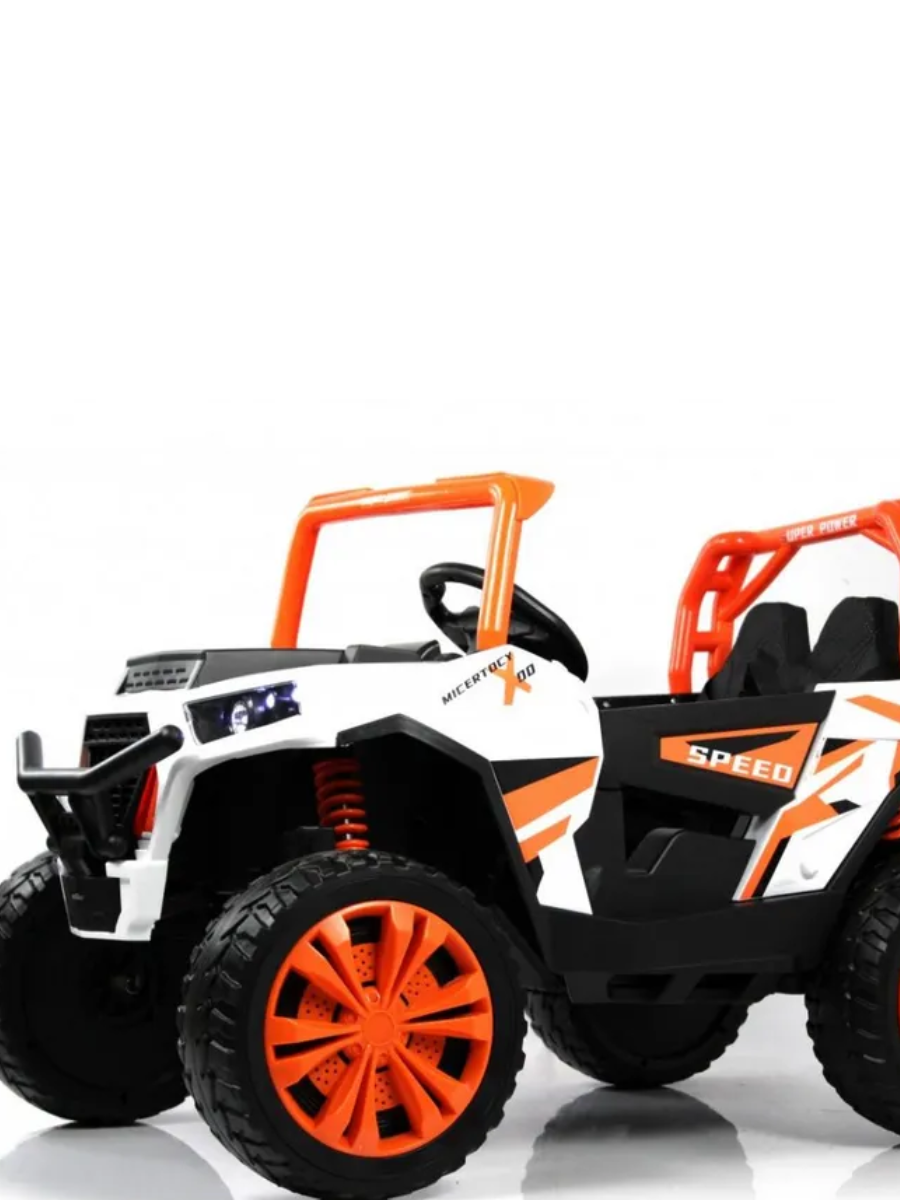 Электромобиль "Багги" F888FF-A, 12В, 4WD, оранжевый, от 1 года до 6 лет