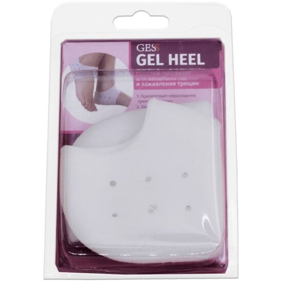 Гелевый протектор на пятку Gess Gel heel