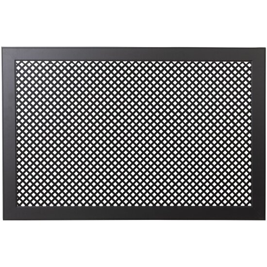 Экран для радиатора ТМ Стильный Дом DE LUXE 90х60см, Глория черный