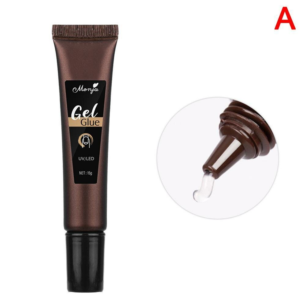 Пластырь для ногтей твердый клей непротекаемый гель