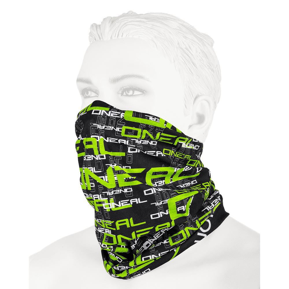 Бандана O'Neal "Matrix", полиэстер, унисекс, зеленая, для взрослых, всесезонная, защита от ветра