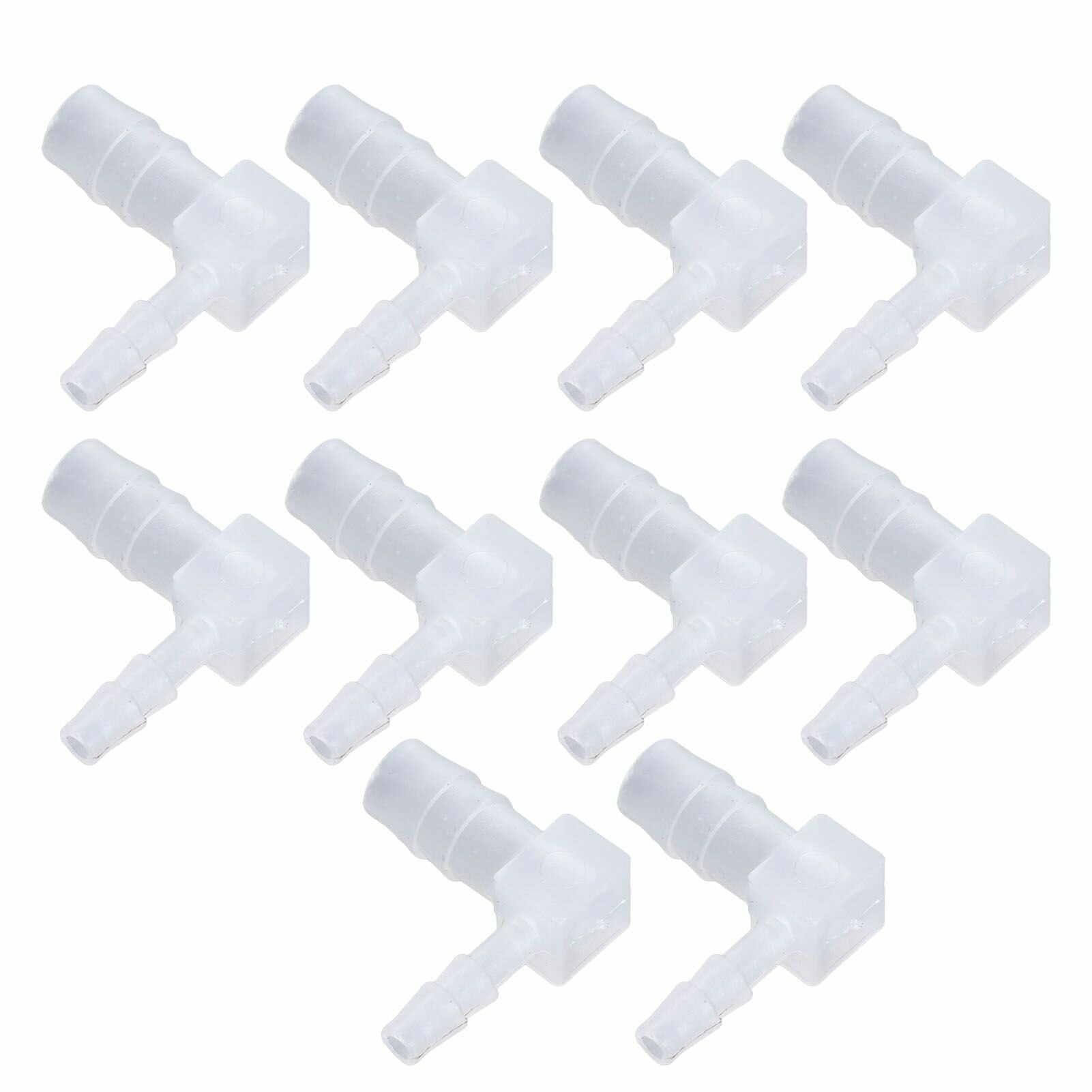 Угловой переходник 90 8х4мм для шлангов (10 шт)