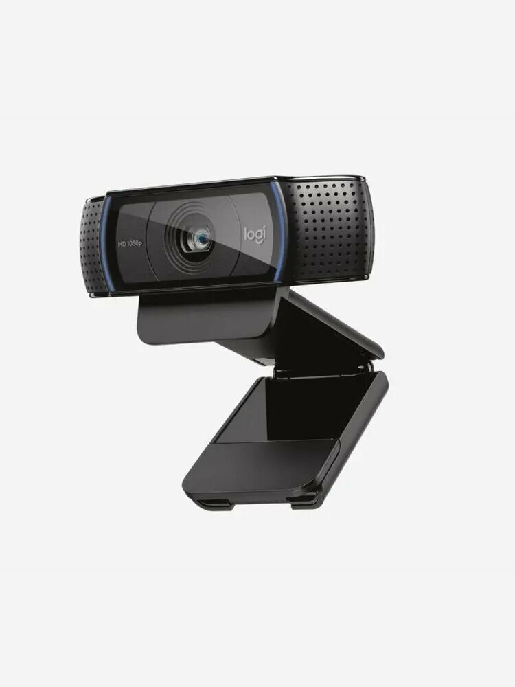 Logitech Web-камера с микрофоном C920 Full HD Pro, черный