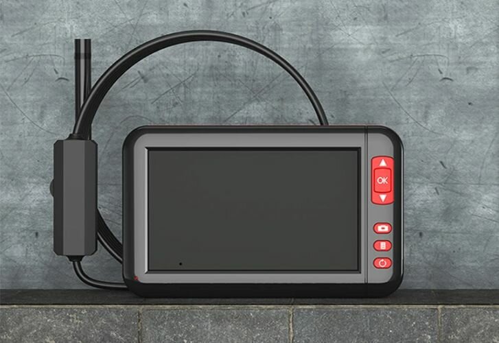 Гибкий эндоскоп P20 ISA водонепроницаемый. с подсветкой, 5 метров