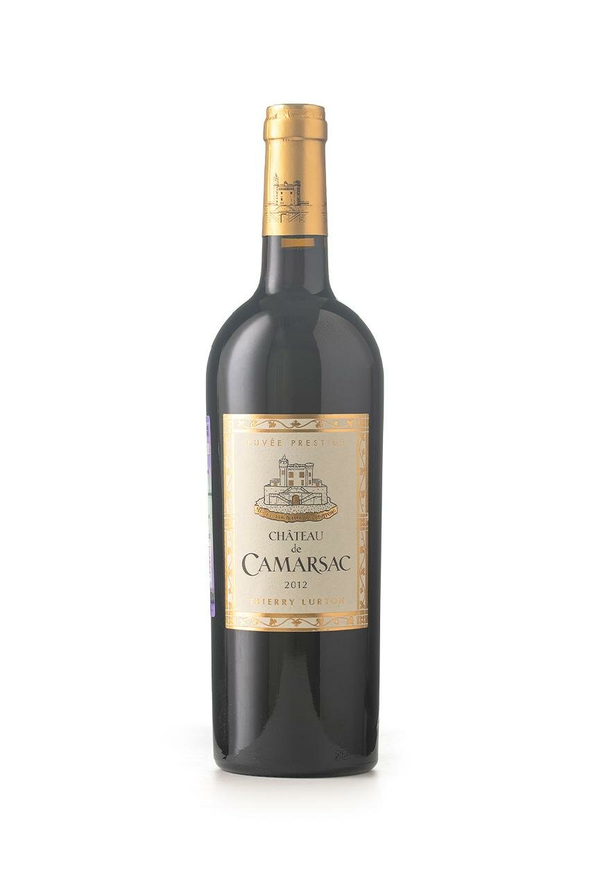 Вино Шато Де Камарсак Kюве Престиж Бордо Супериор, AOC, красное, сухое, 0.75л