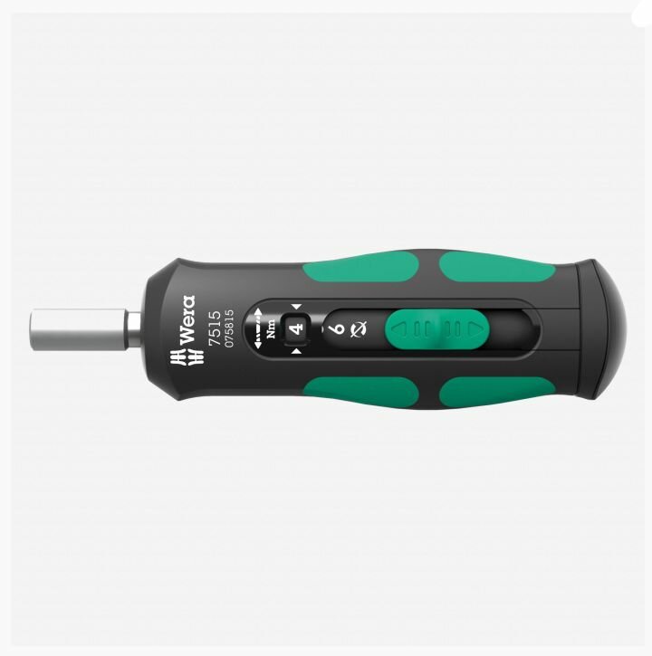 Динамометрическая отвертка Wera WE-075815 Kraftform Safe-Torque Speed, 2-6 Нм